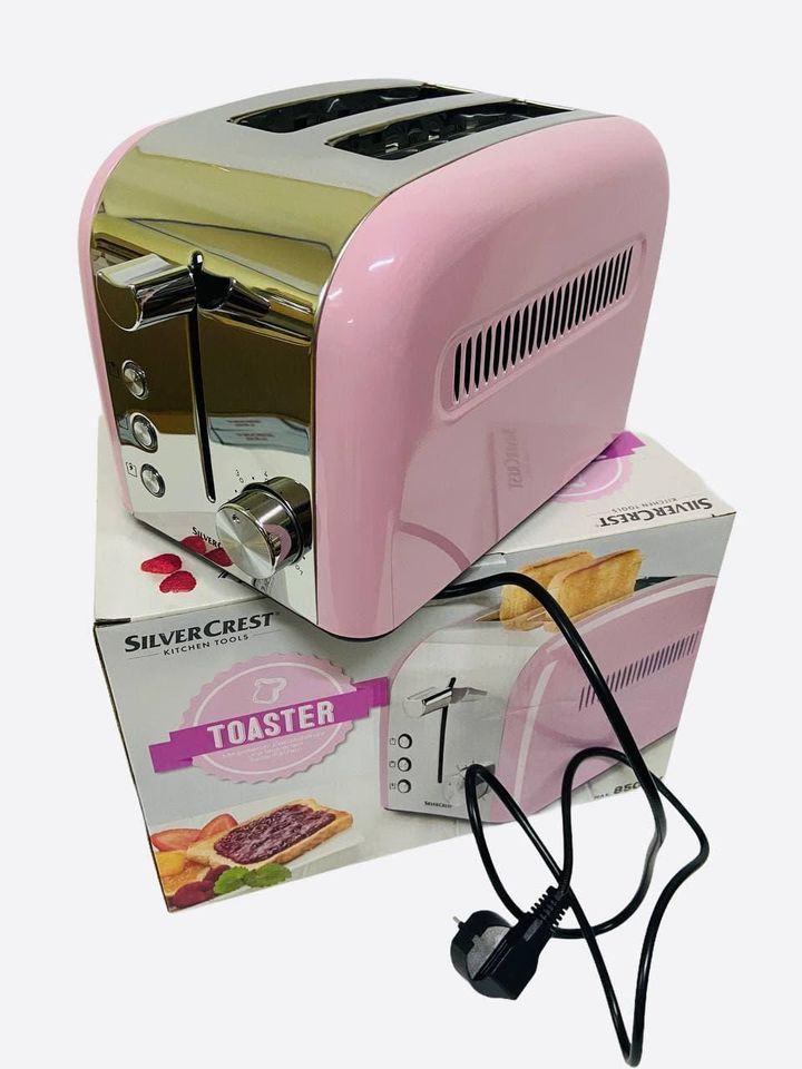 Тостер SilverCrest STS 850C1 850W Pink + 7 режимов обжаривания Silver Crest
